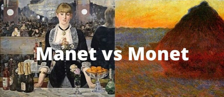 Manet vs Monet - What's the Difference? - Artst