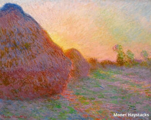 Monet Haystacks Series (1890-1891) - Artst