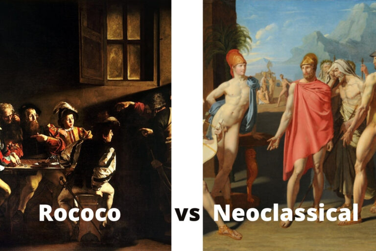 Rococo vs Neoclassical Art - Artst