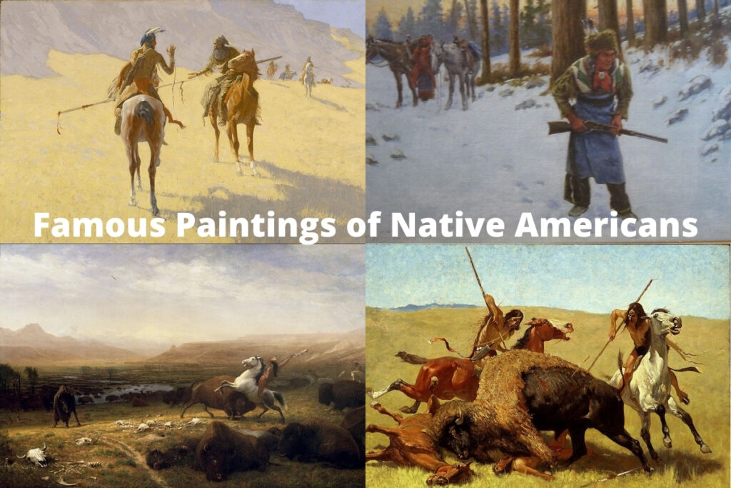 Paintings of Native Americans - 10 Most Famous - Artst