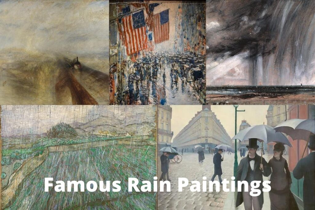 10 Most Famous Rain Paintings - Artst