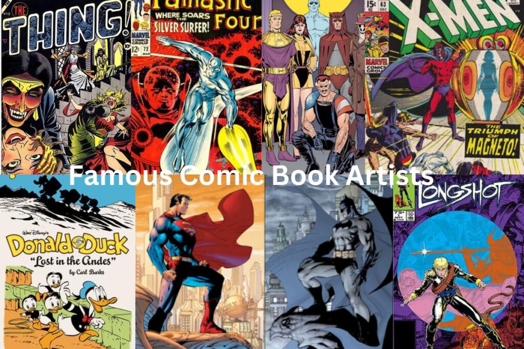Comic Book Artists 10 Most Famous Artst Comic Book Artists 10 Most Famous Artst