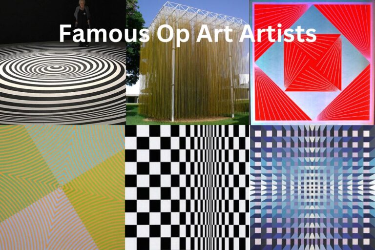 Op Art Artists - 10 Most Famous - Artst