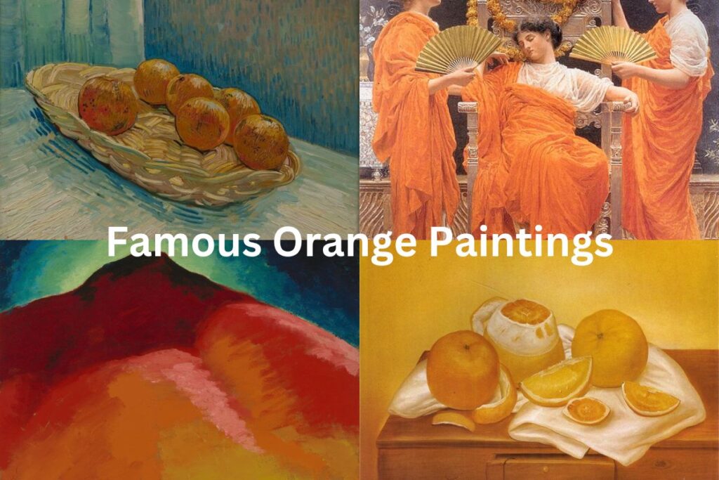 Orange Paintings - 10 Most Famous - Artst